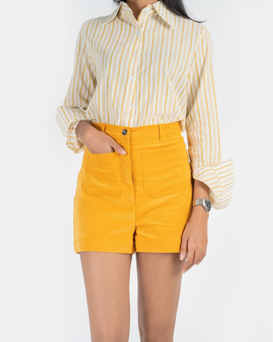 Corduroy Short - Mustard – Absolute